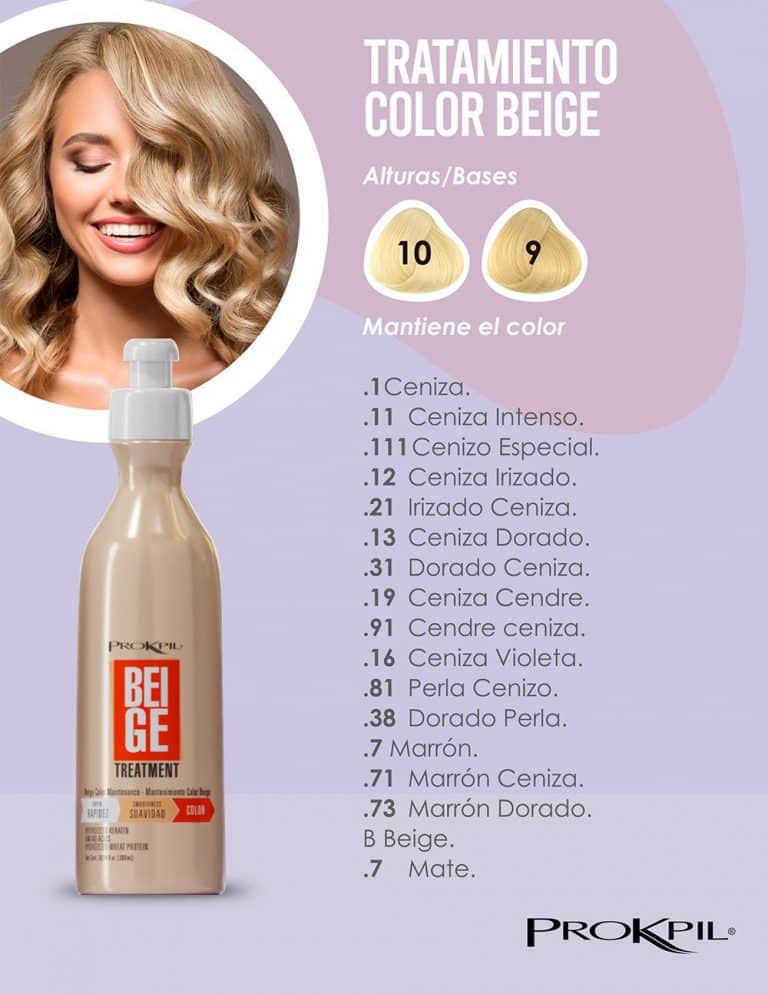 Matizador Beige Prokpil para cabellos begies 300 ml – Te ves linda ...