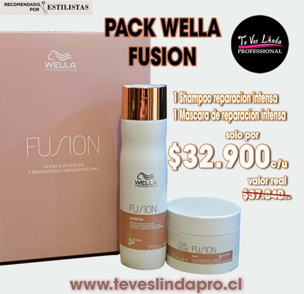 Pack Wella Fusion Intens Repair – Te ves linda profesional